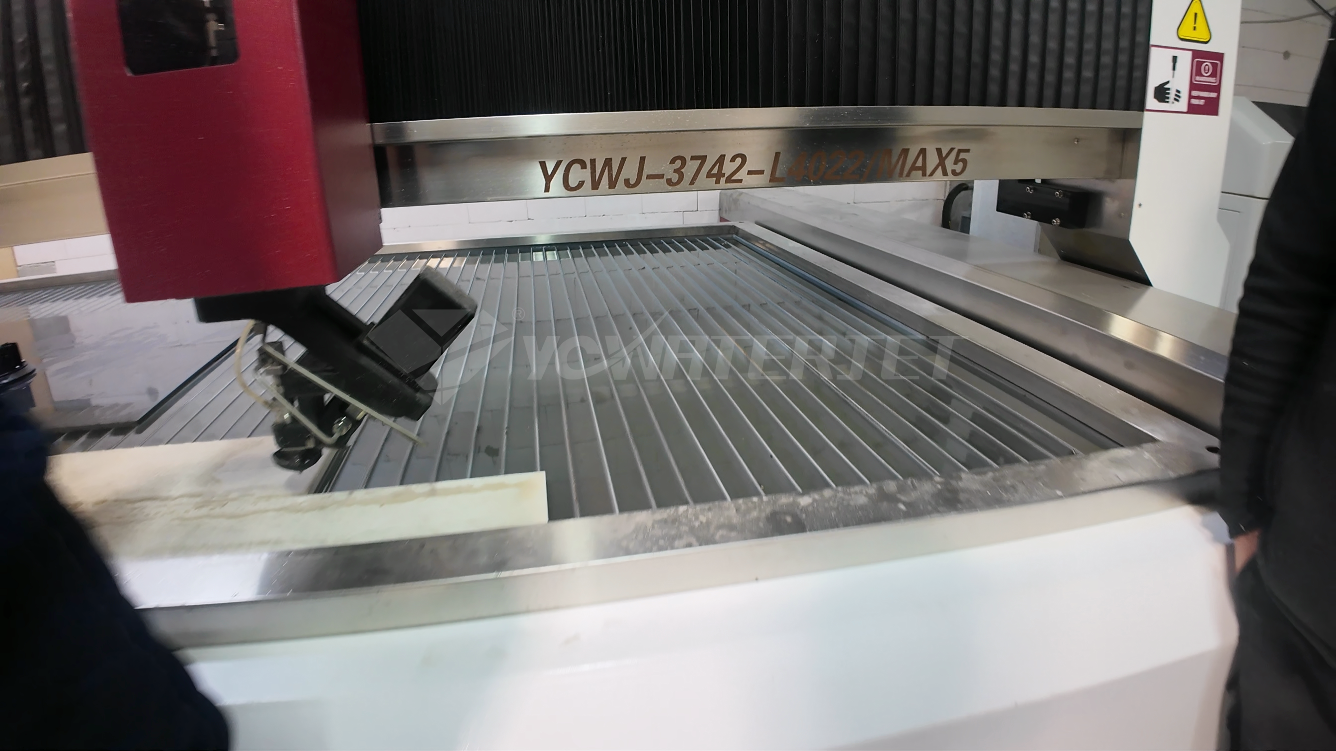 German After-sales Installation Site - YC WATERJET